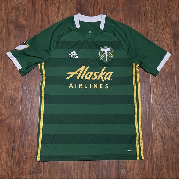 adidas | Shirts | Alaska Airlines Jersey | Poshmark